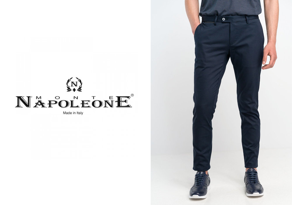 Παντελόνι Monte Napoleone Interfit 61-3650-6102.12 Μπλε - Eros
