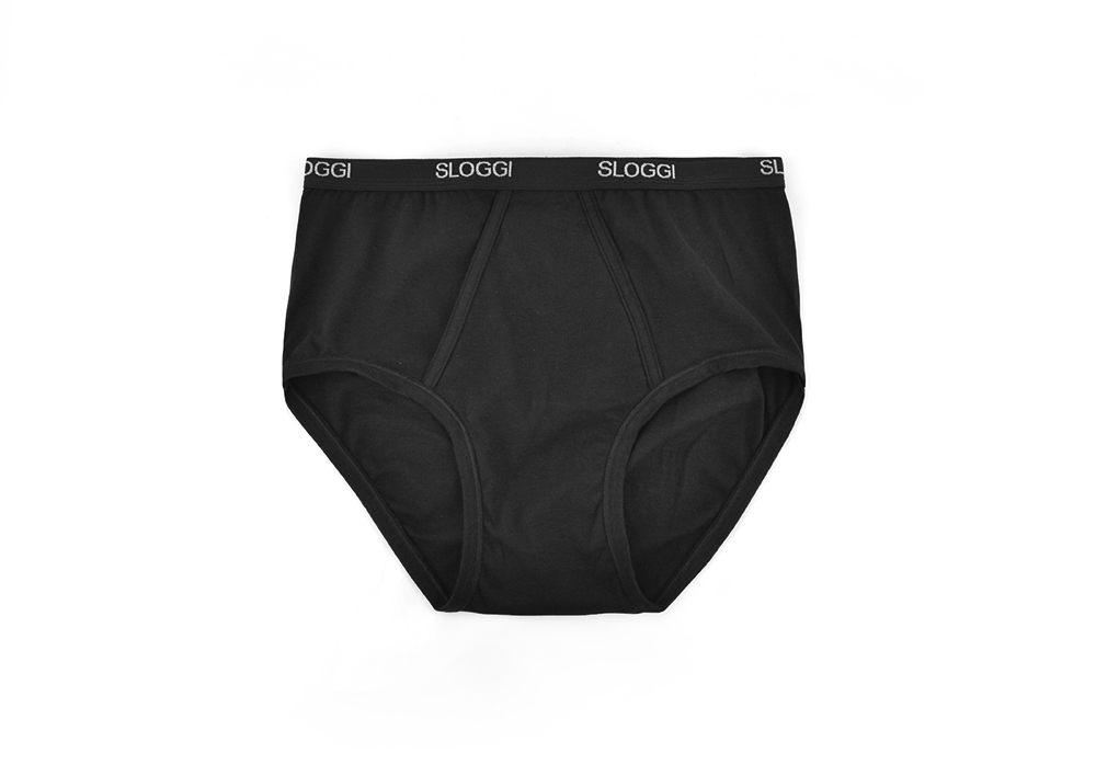 Slip Sloggi Basic Maxi 10004713-04 Μαύρο - Eros