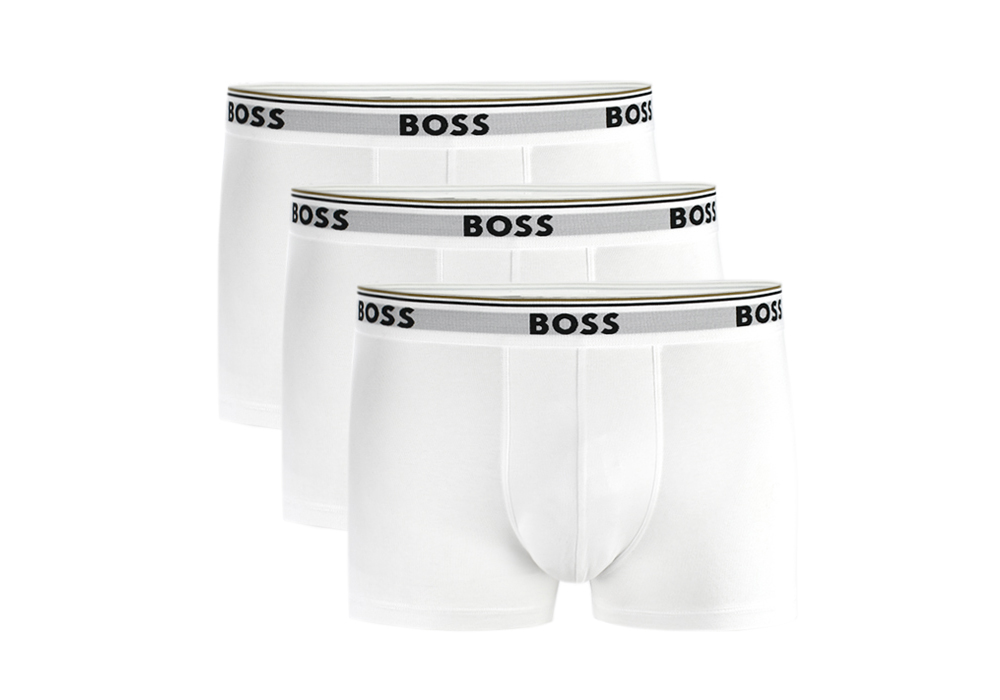 Boxer Boss 3Pack 50475274-100 Λευκό - Eros