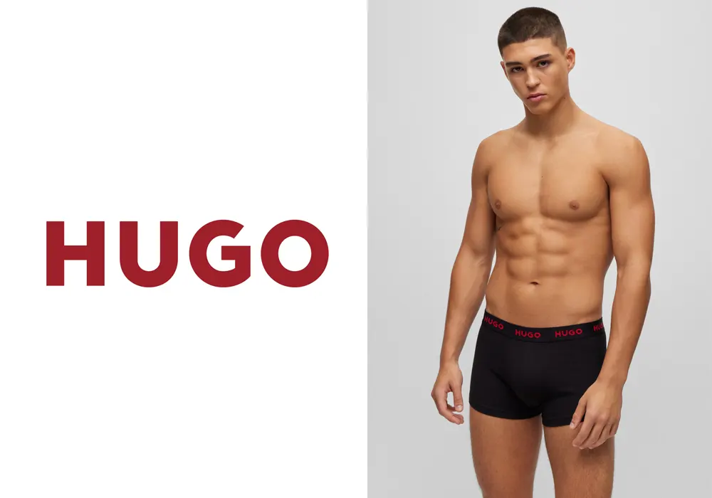 Trunk Hugo 3Pack 50532550-964 Black - Eros