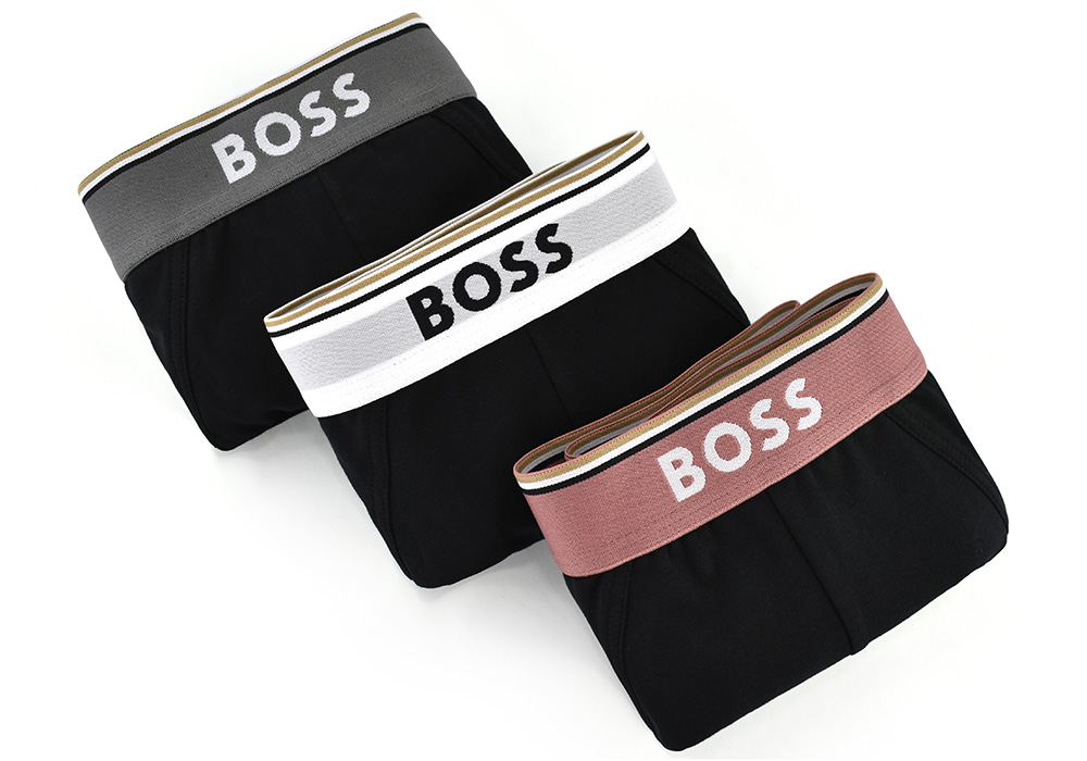 Briefs Boss 3Pack 50489611-971 Black - Eros