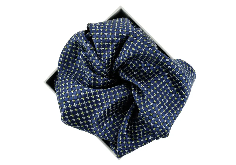 Pocketsquare Stefano & Mario SMpo445 Blue - Eros