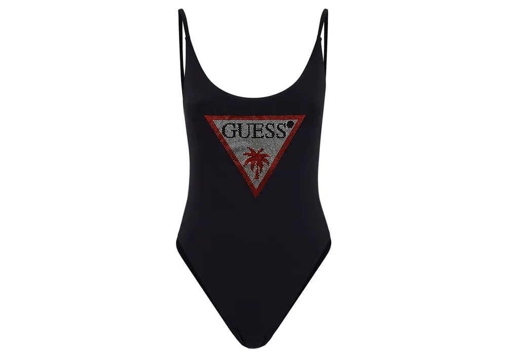 One Piece Swimsuit Guess E4GJ03-MC040-JBLK Black - Eros